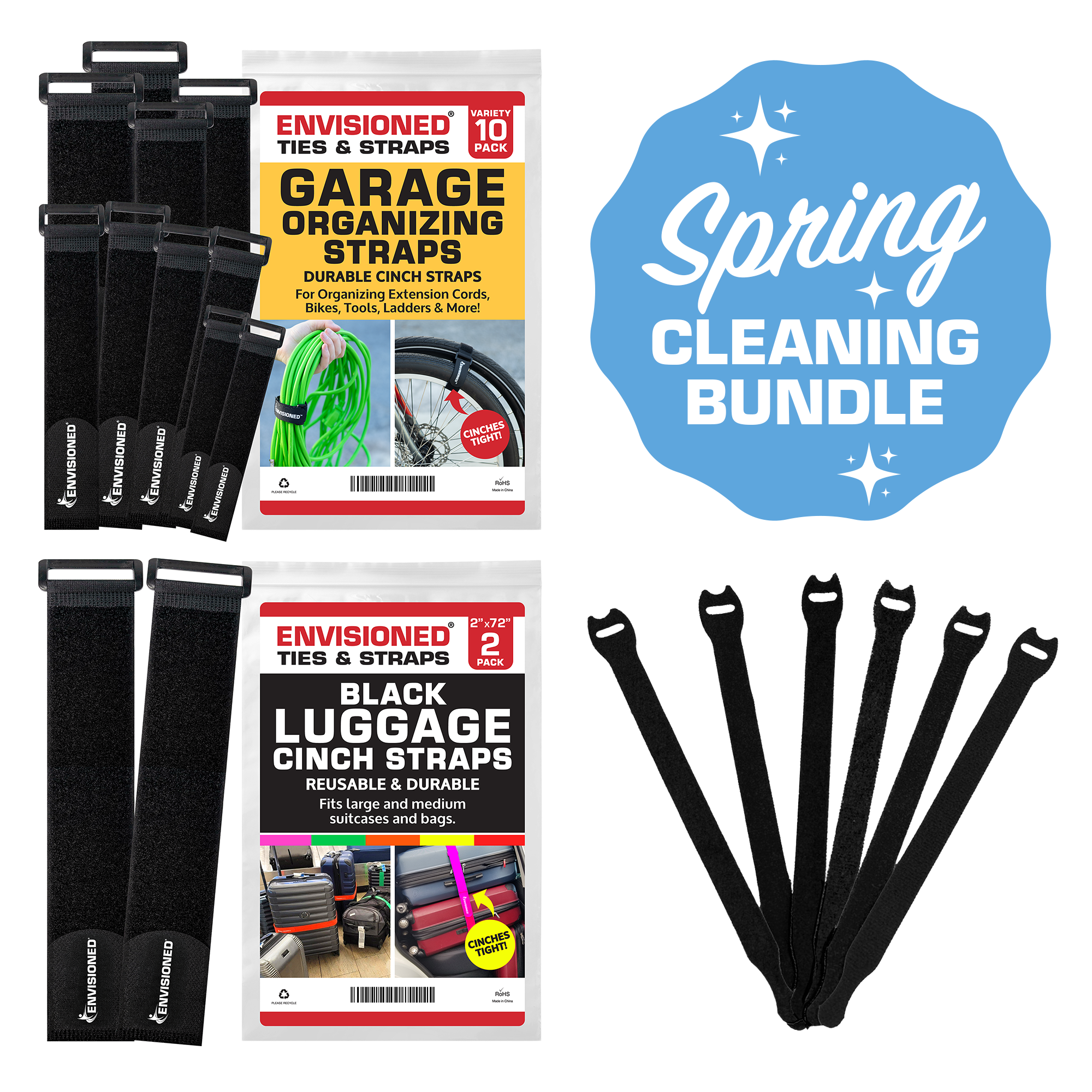 Spring Cleaning Bundle - 42 Straps – Envisioned Enterprises, Inc